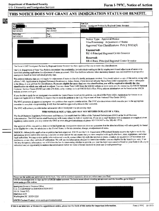 ALC 85号项目迎来第11份乡村526E获批！-美国国际项目咨询集团有限公司北京代表处