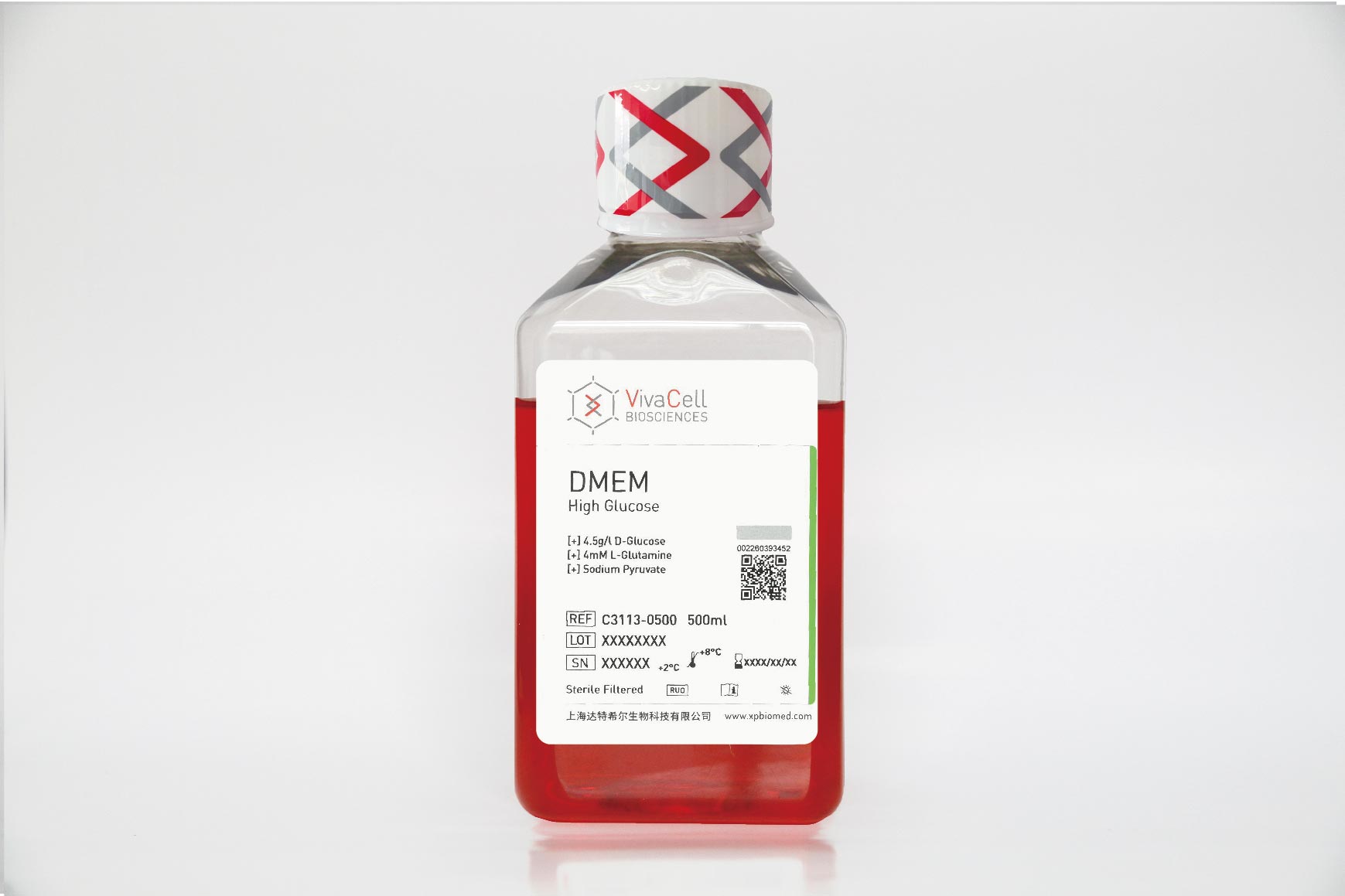 DMEM，高糖，含丙酮酸钠，含L-谷氨酰胺-逍鹏生物官网
