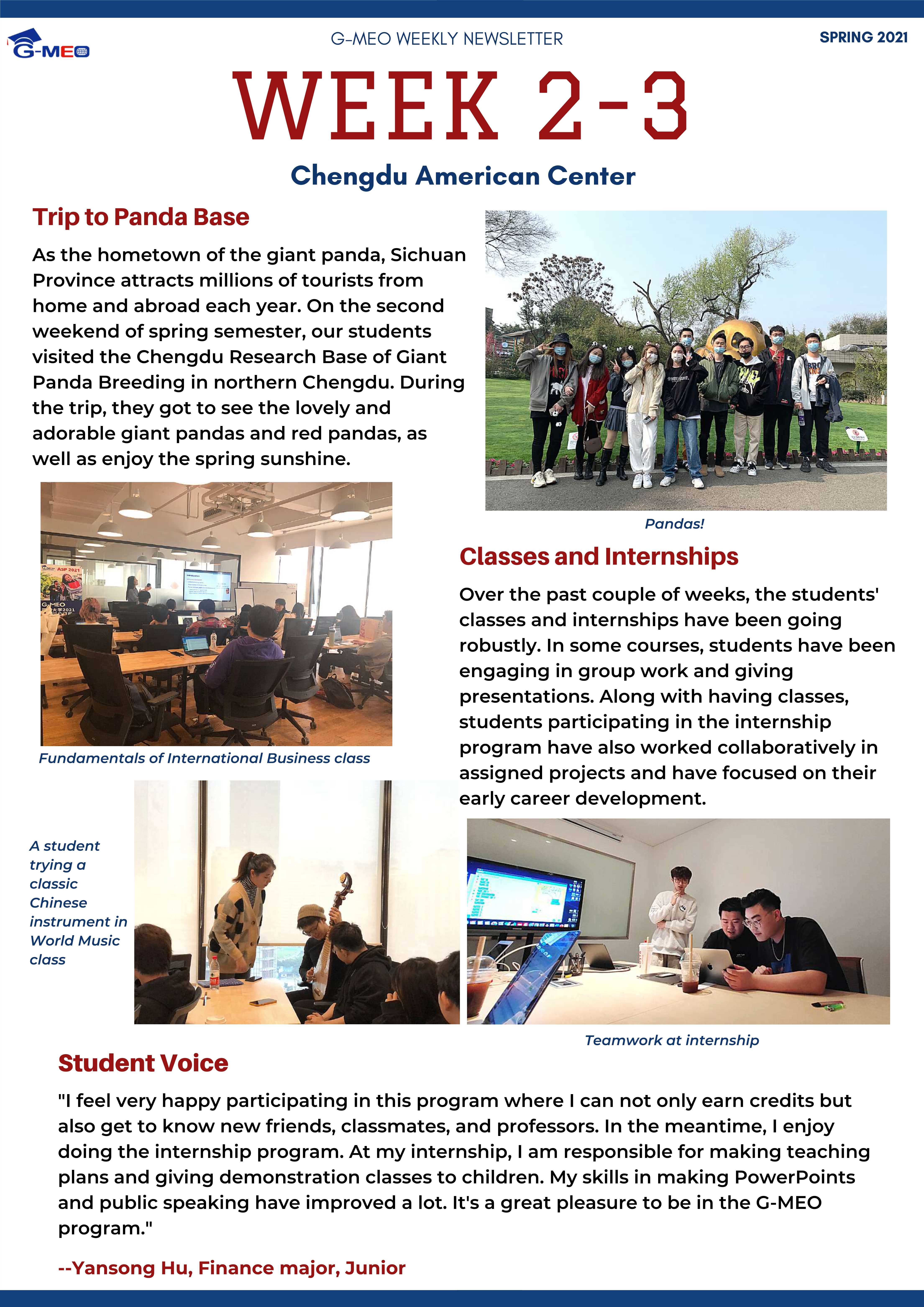 Newsletter - 2021 - Spring - Week 2,3-G-MEO极妙教育-美国大学暑校 & 暑期出国项目