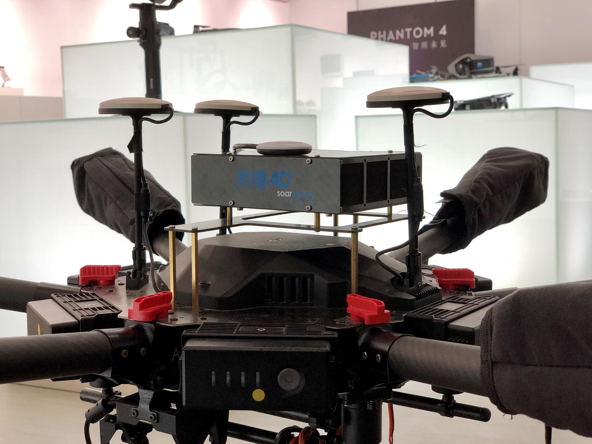 Sniffer4D灵嗅™DJI M600 Pro安装套件-深圳市可飞科技有限公司