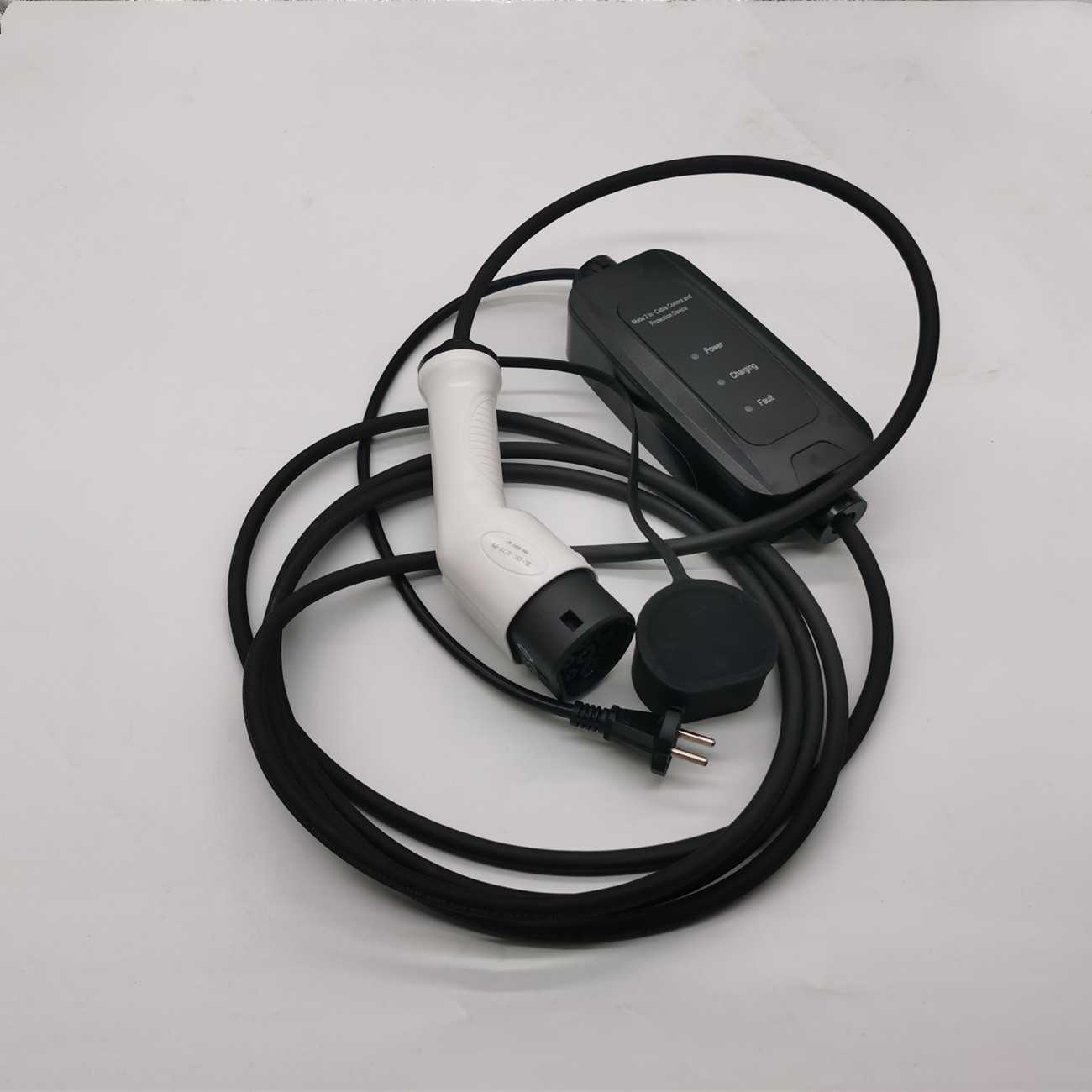 3.3KW 230V 16A AC EV portable charger with type 2 plug and 5m cables ...