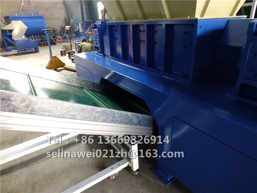 double shaft plastic shredder, plastic shredding machine for recylcing ...