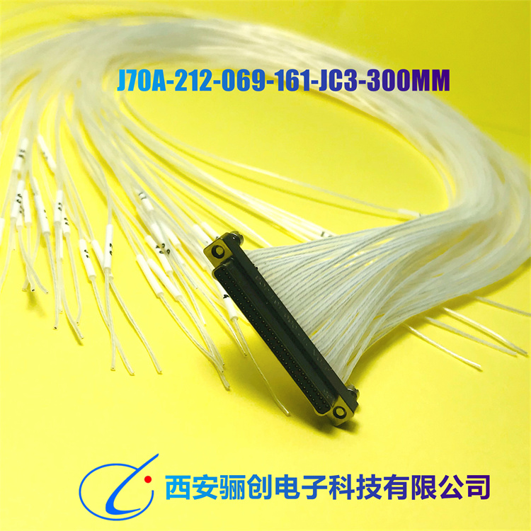 西安骊创J70(A) 系列超微矩形电连接器压接插头J70A-212-009-161-TH J70A-212-015-161-TH J70A ...