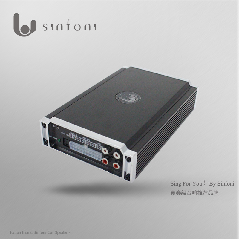 意大利诗芬尼禾弦汽车音响 Sinfoni诗芬尼TOP-TWO DSP数字功放-南宁伟强汽车音响隔音改装