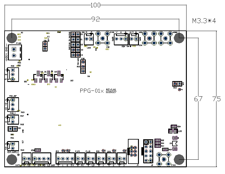 PPG-01B 再生放大时序板-深圳市夏繁光电科技有限公司