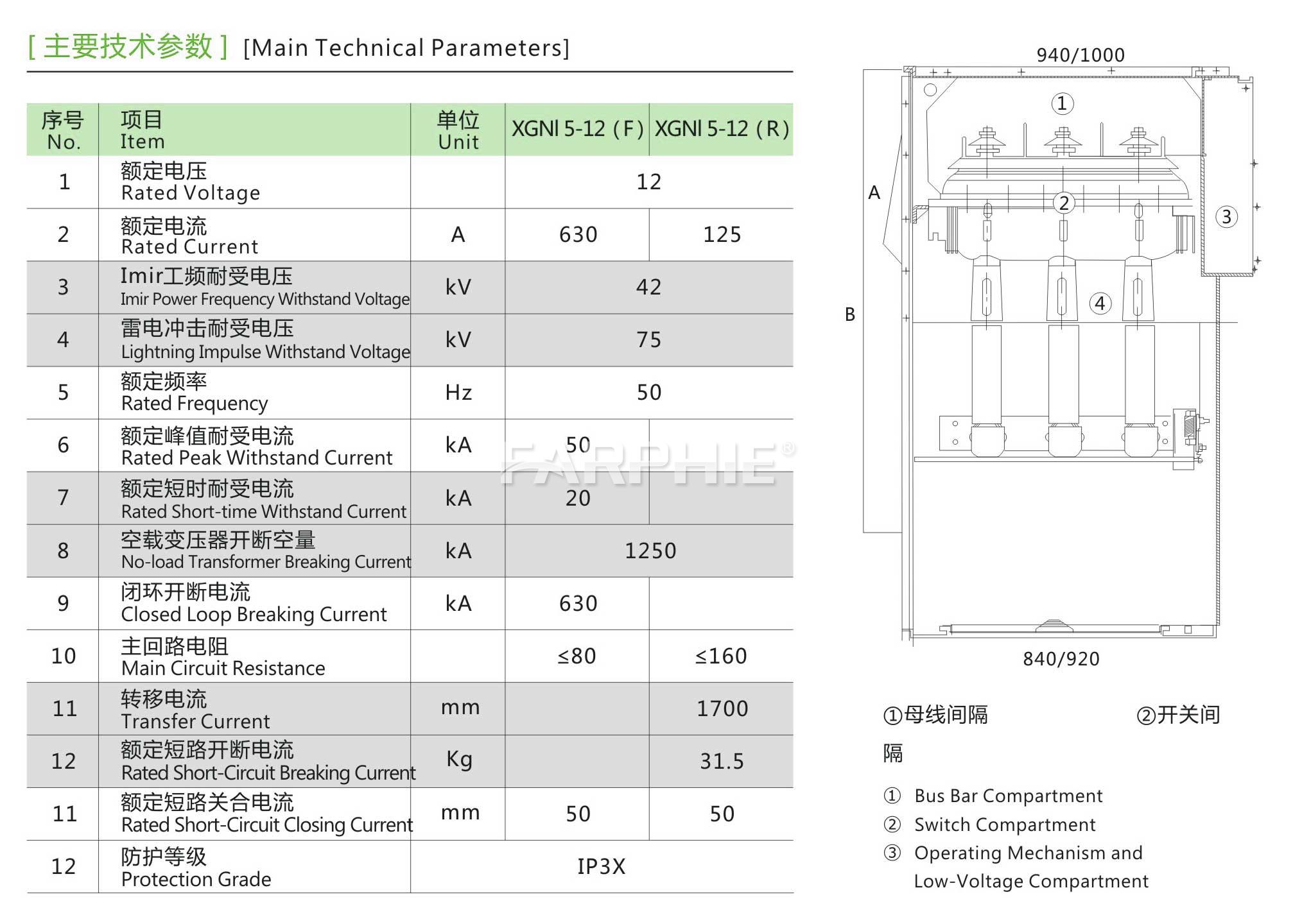 XGN15-12 箱型固定式金属封闭开关设备-浙江华辉电气股份有限公司