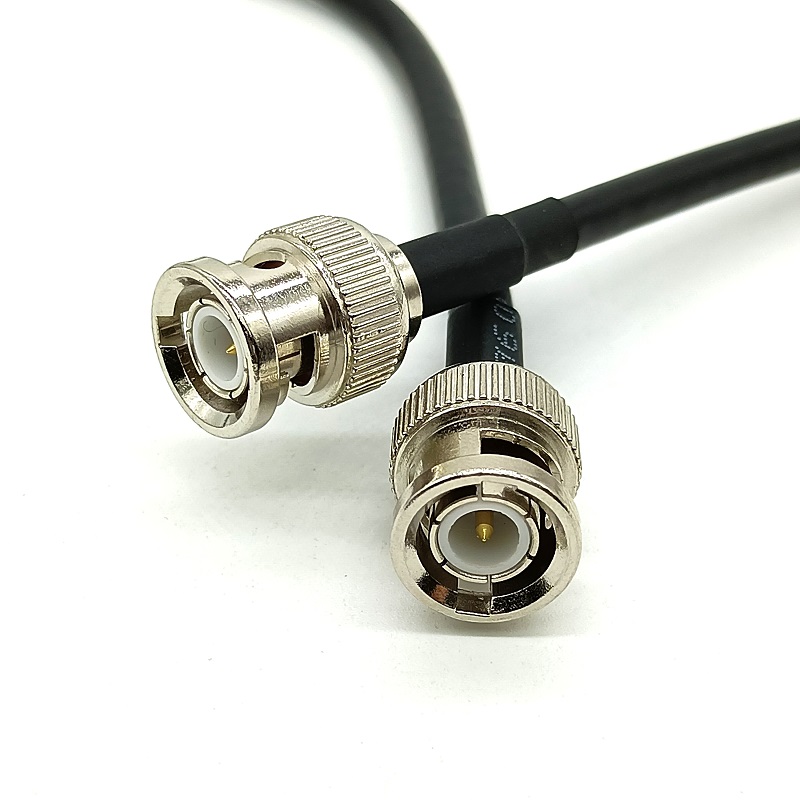 50 Ohm RG58 BNC Male Plug to BNC Male Plug Coaxial Cable-圣康发展有限公司