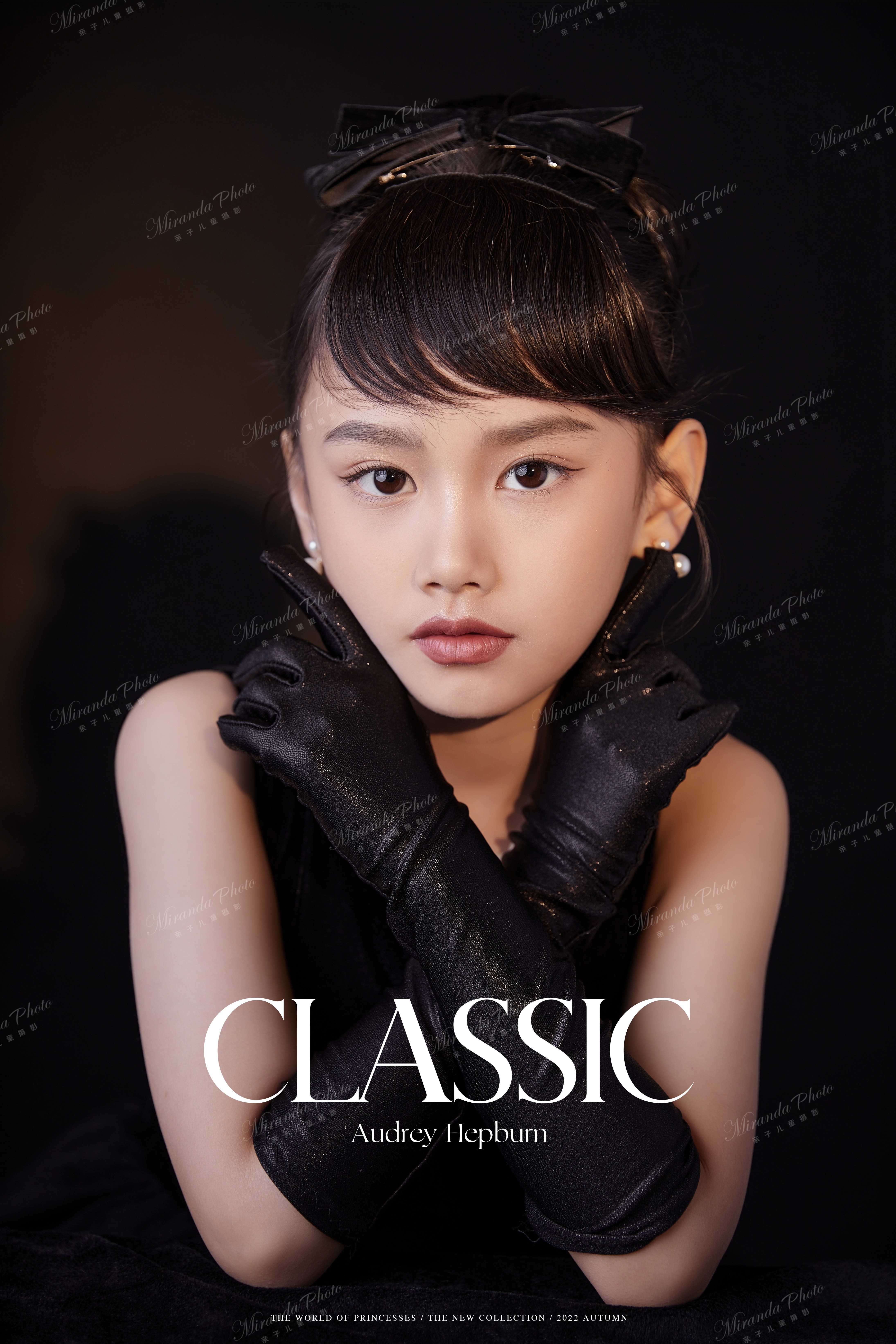 赫本风亲子照（宝宝服装尺码130）3388元起拍-母婴亲子