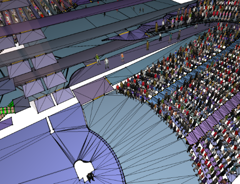人员疏散能力模拟分析Pathfidner软件功能-PyroSim中文版