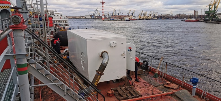 First success，remotely guide the installation of ship's ballast water ...