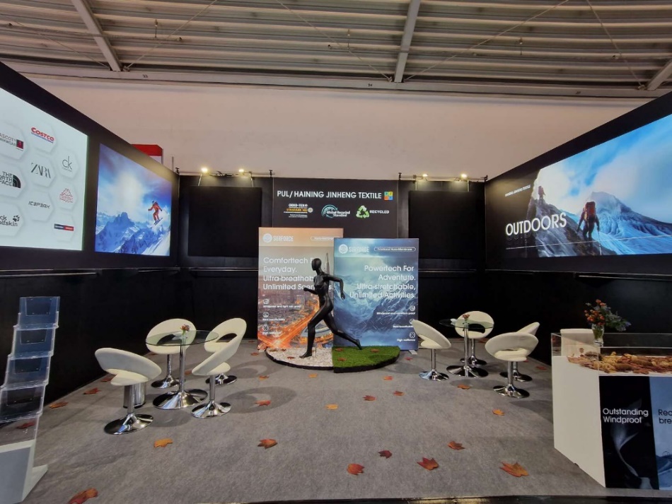 Surforce纳米纤维膜首次亮相ISPO Munich，引领户外运动服饰前沿风向-联润翔(青岛)纺织科技有限公司