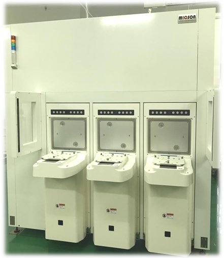 上海微松12吋晶圆分选设备及前置模块(Sorter/EFEM) 实机出展第二十届中国国际工业博览会-上海微松工业自动化有限公司