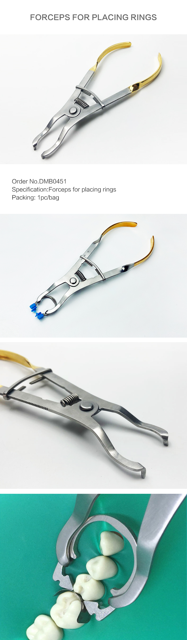 FORCEPS FOR PLACING RINGS-牙医公园官网