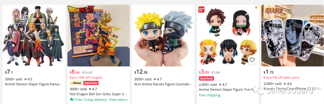 爆款IP火影忍者NARUTO开始维权！刚发起TRO立案起诉数千跨境卖家！-SellerGuard,为您的电商生意排忧解难！