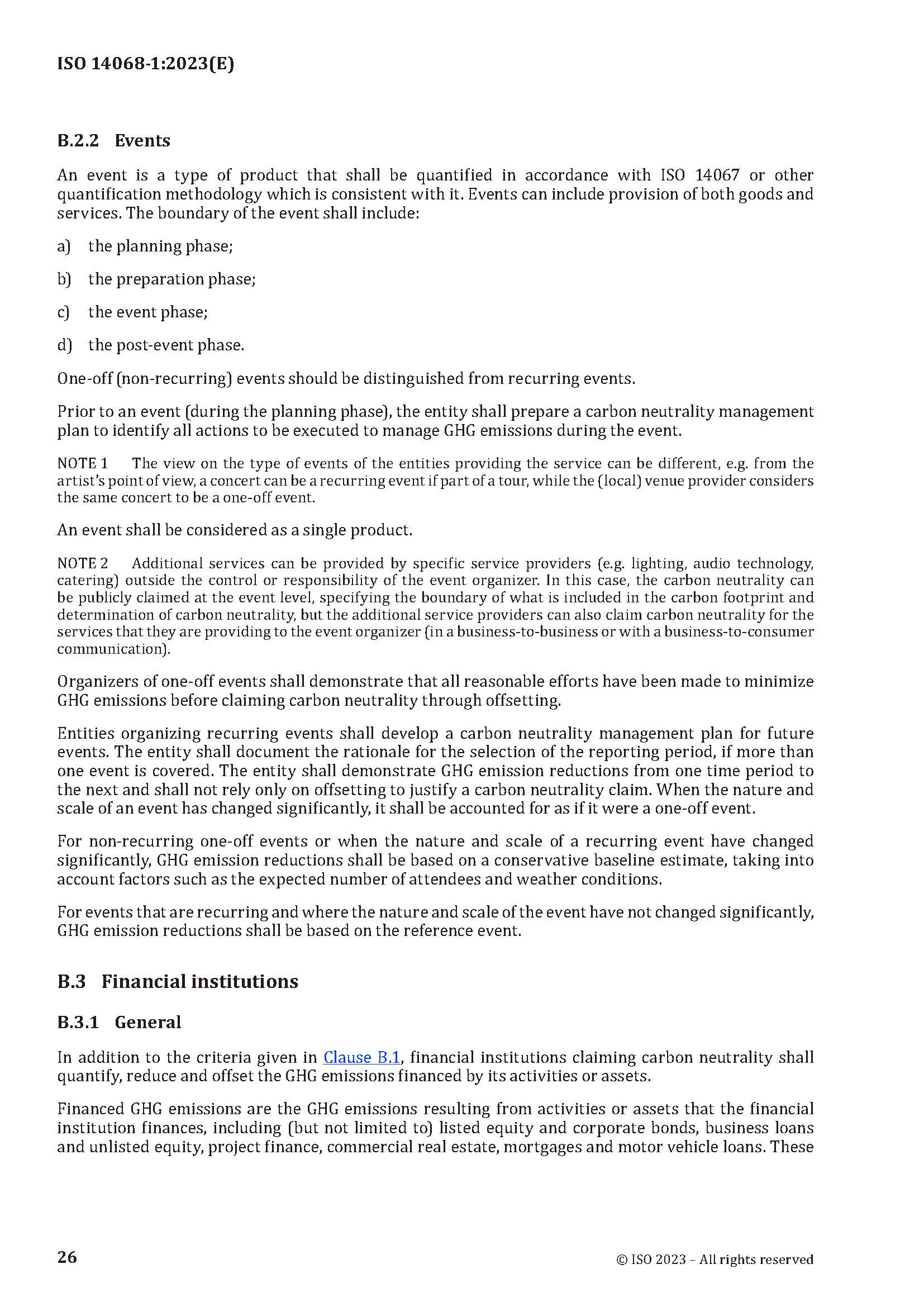 国际碳中和标准：ISO 14068-1 碳中和（气候变化管理-向净零过度）-深圳碳中和生物燃气股份有限公司