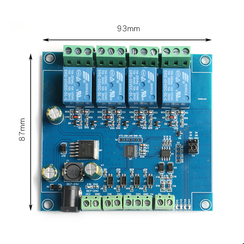 四路继电器模块-73790-深圳优信电子科技有限公司