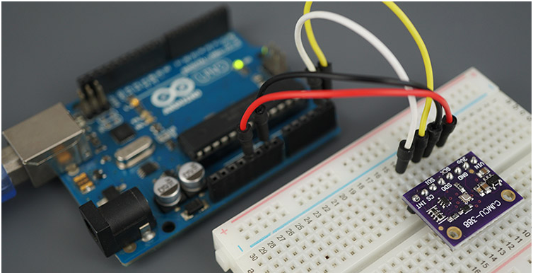 Arduino UNO测试BMP388温度气压传感器-深圳优信电子科技有限公司