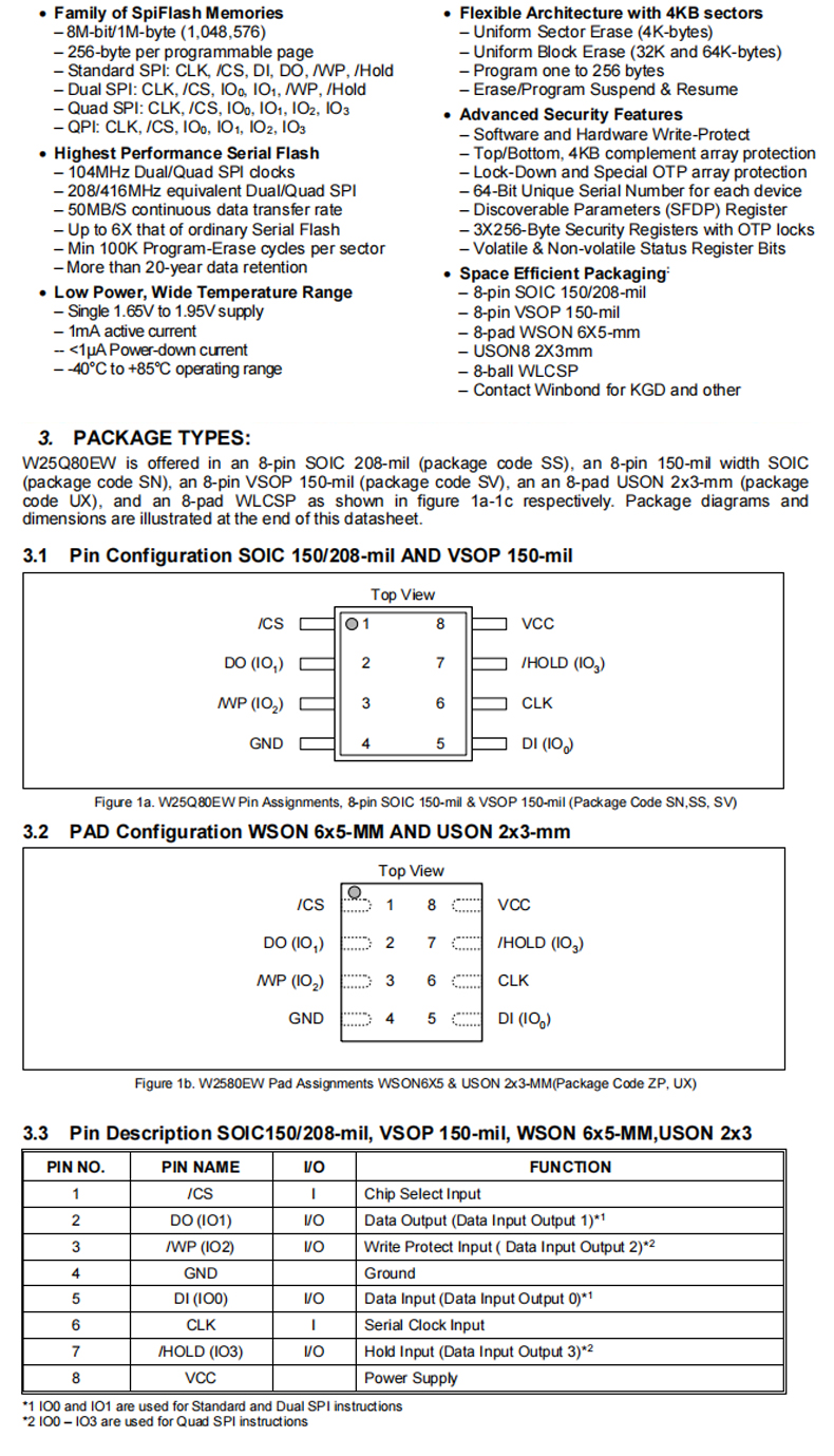 W25Q80EWSNIG-84227-深圳优信电子科技有限公司