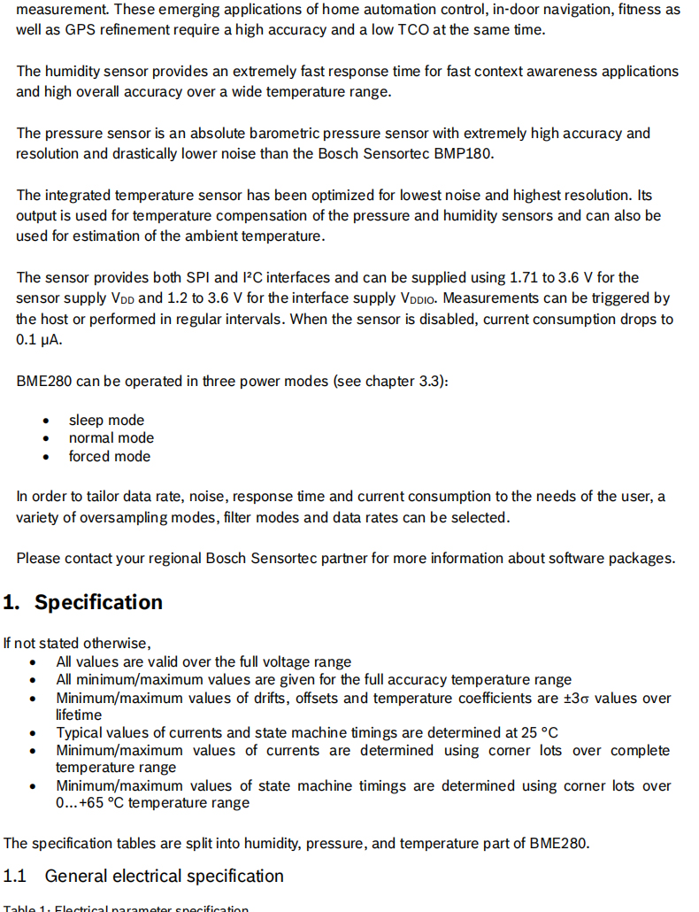 BME280-86619-深圳优信电子科技有限公司