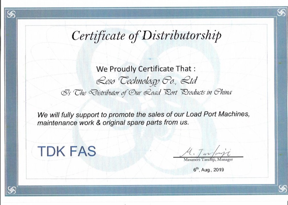 TDK LoadPort 中国唯一总代及服务中心｜锐硕半导体