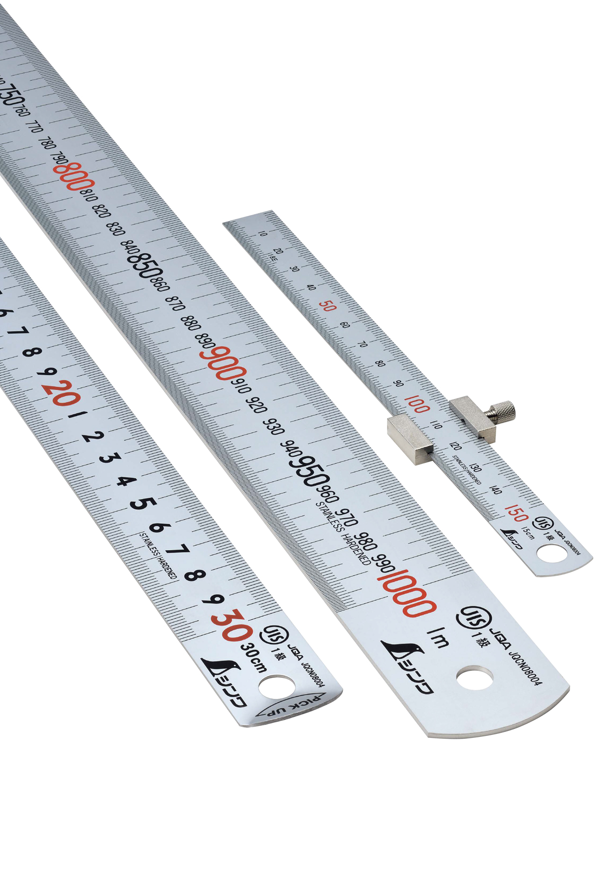 窄型直尺 亚光 亲和测定SHINWA 直尺 进口不锈钢直尺 13250 30cm 13269 60cm 13277 1m 13285 1.5m 13293 2m企鹅牌-正善德工业（深圳）有限公司