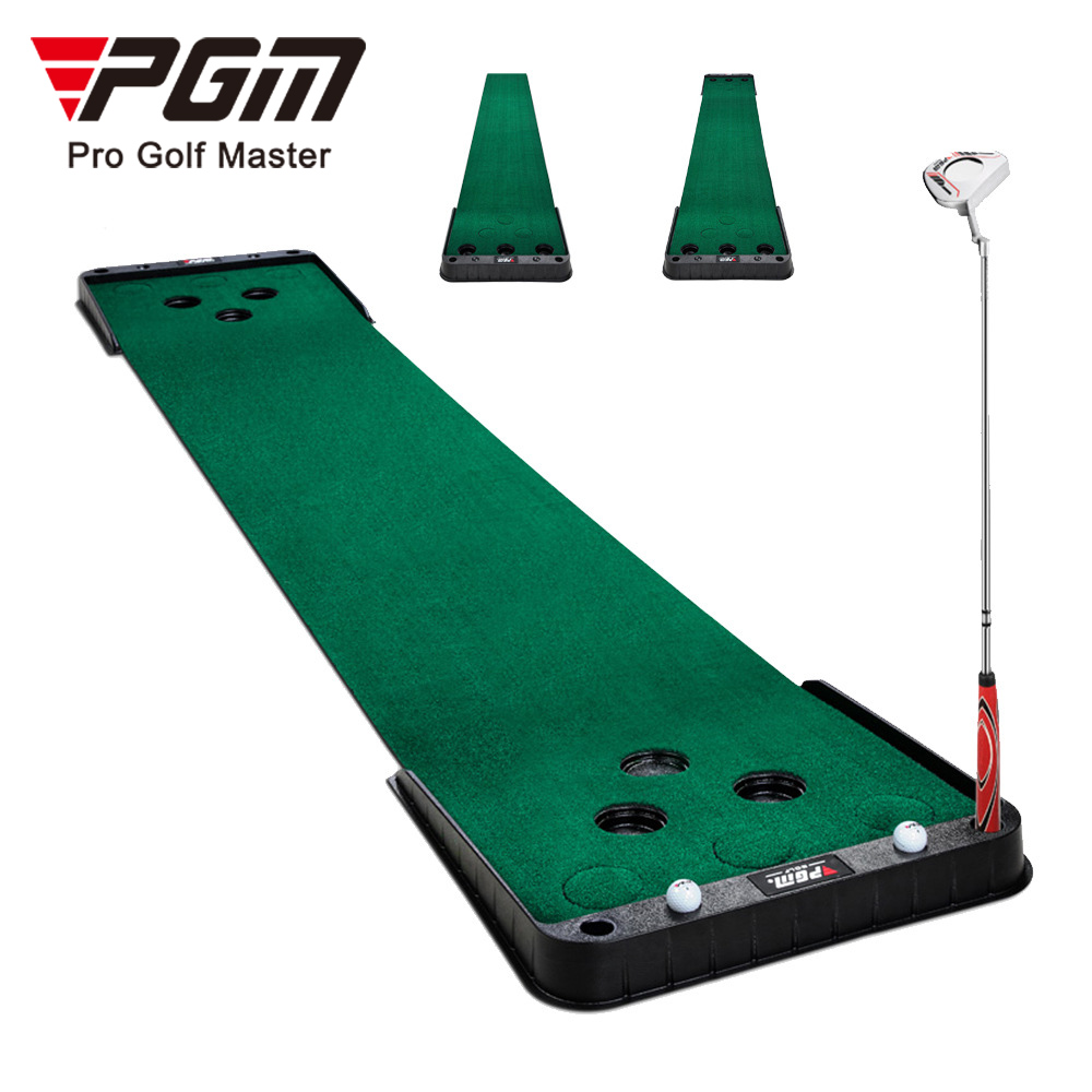PGM TL027 mini golf putting green slope indoor golf putting mat game ...