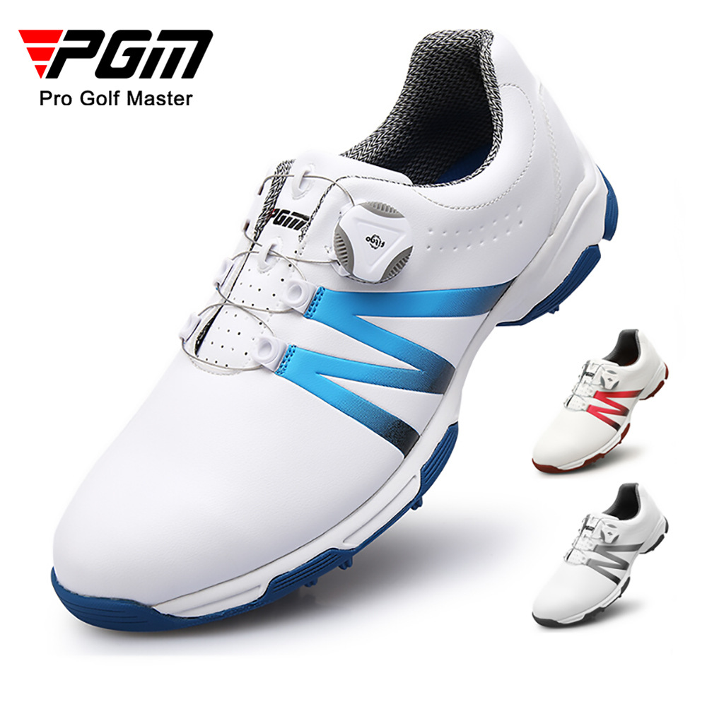 PGM XZ101 men's anti-skid golf shoes with rotating shoe buckle-企业官网