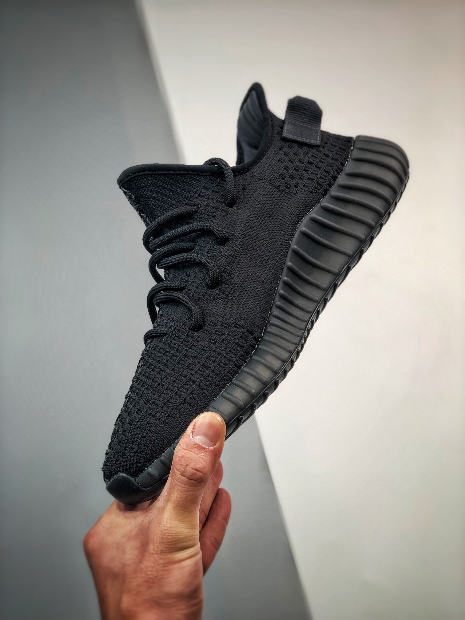 AD Yeezy 350 Boost V2 "Onyx" 纯黑 货号：HQ4540-GDF档口-潮流干货