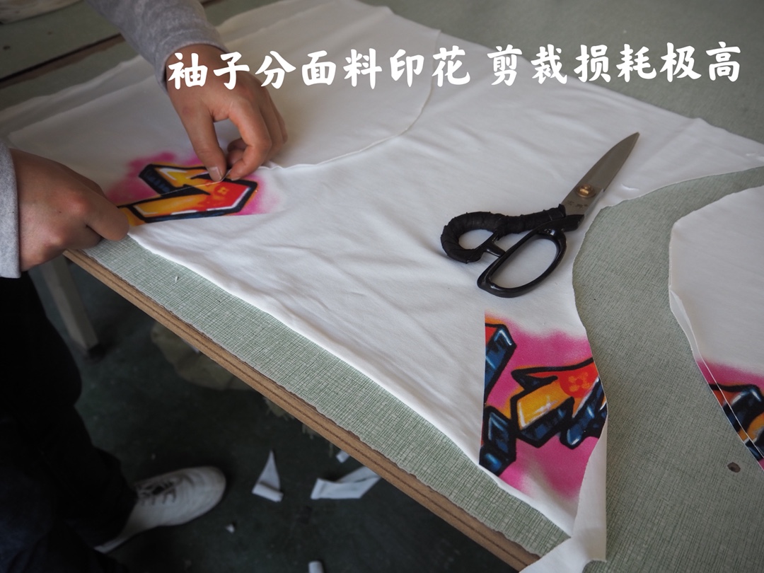 【高端好物】 1v 22ss 彩色喷绘字母印花短袖 -GDF档口-潮流干货