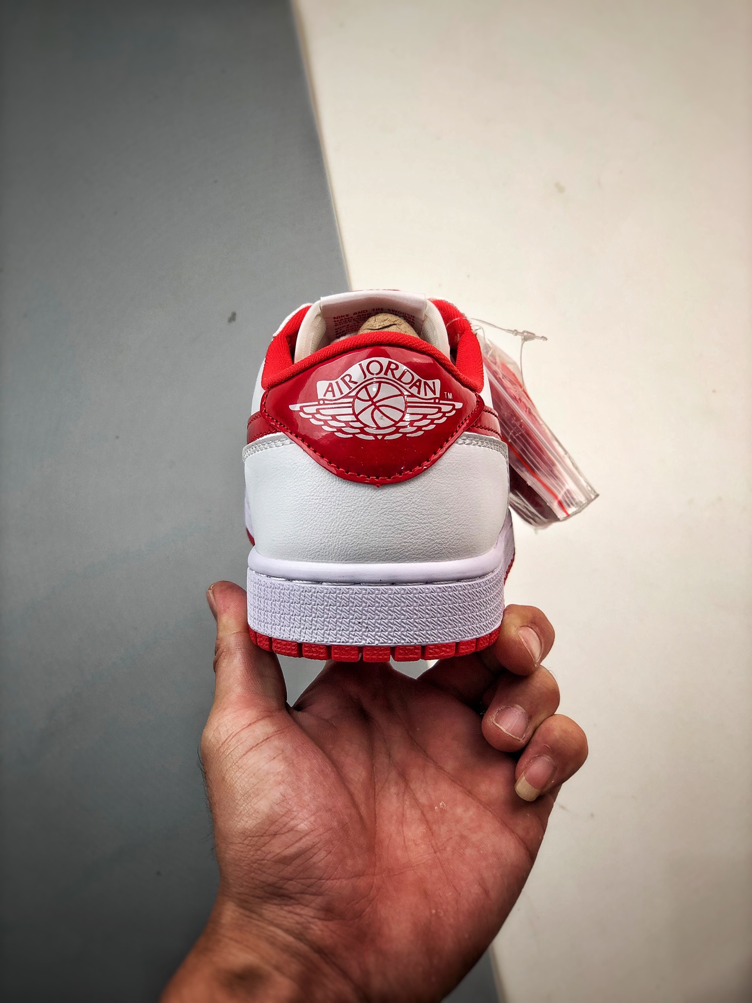 Air Jordan 1 Low OG 白红 货号：CZ0790-161-GDF档口-潮流干货