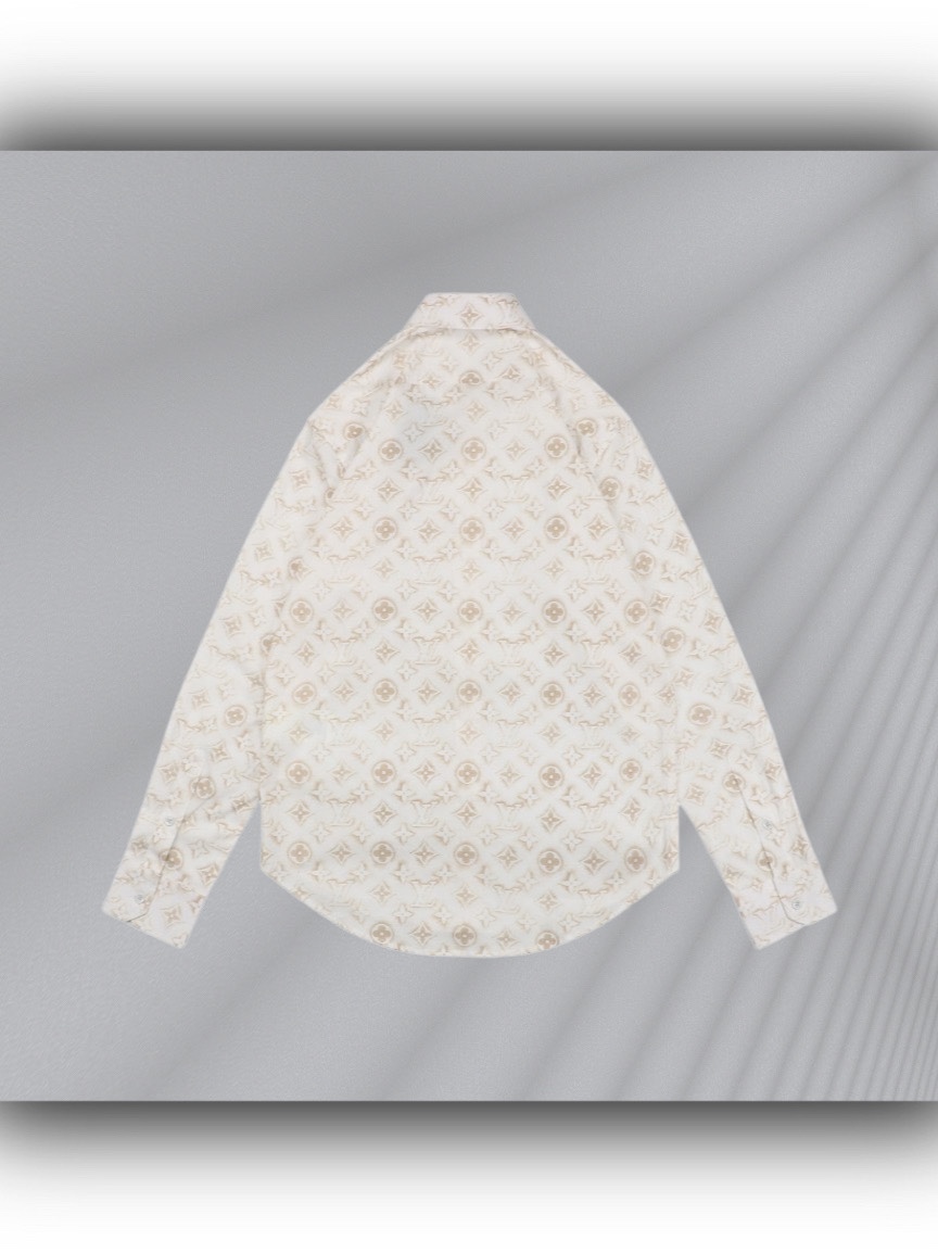 lv 23ss 老钱花卉印花长袖衬衫-GDF档口-潮流干货