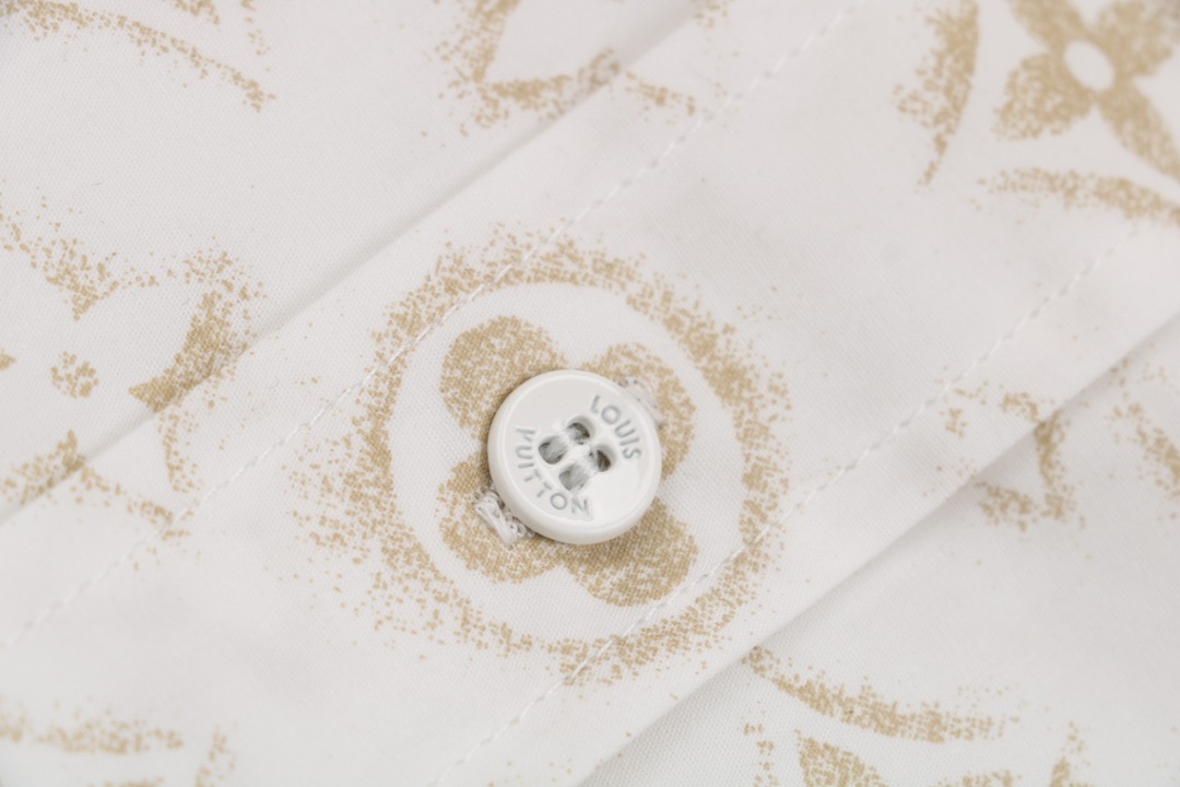 lv 23ss 老钱花卉印花长袖衬衫-GDF档口-潮流干货