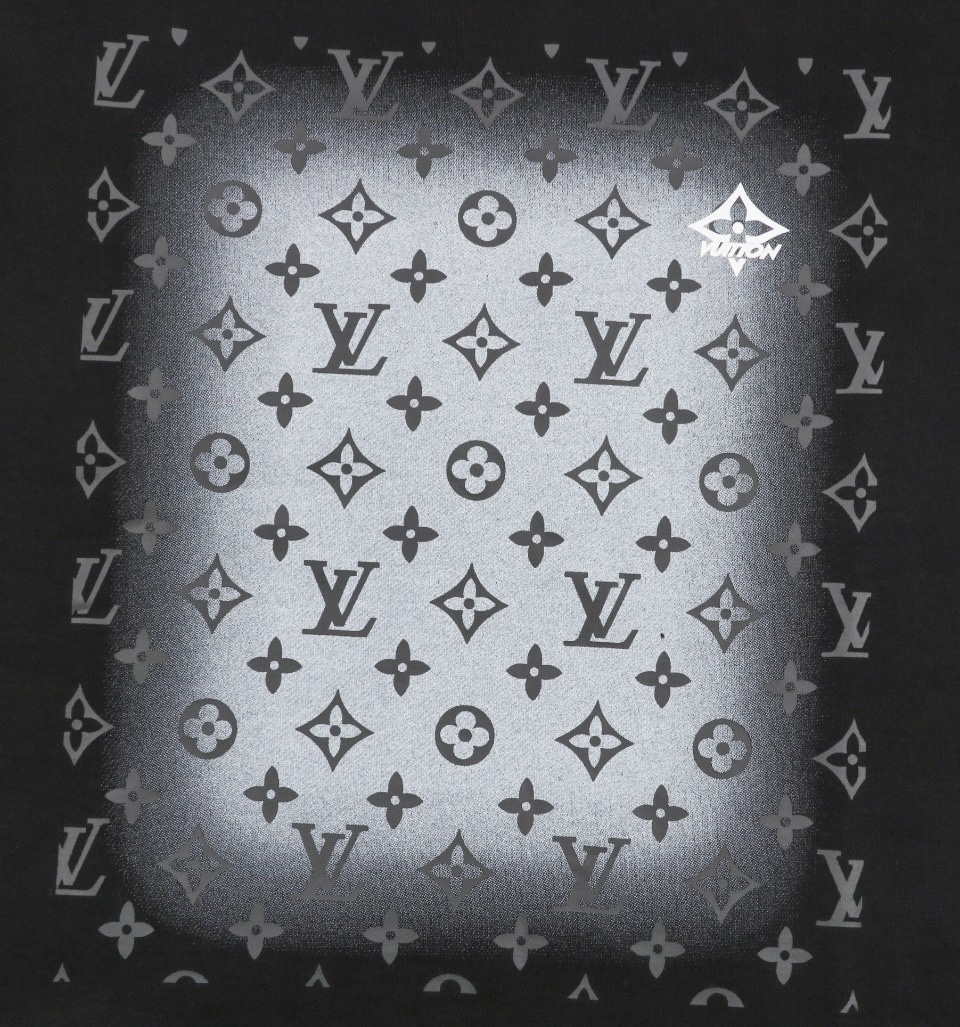 LV 23Fw 老花渐变印花圆领卫衣 -GDF档口-潮流干货