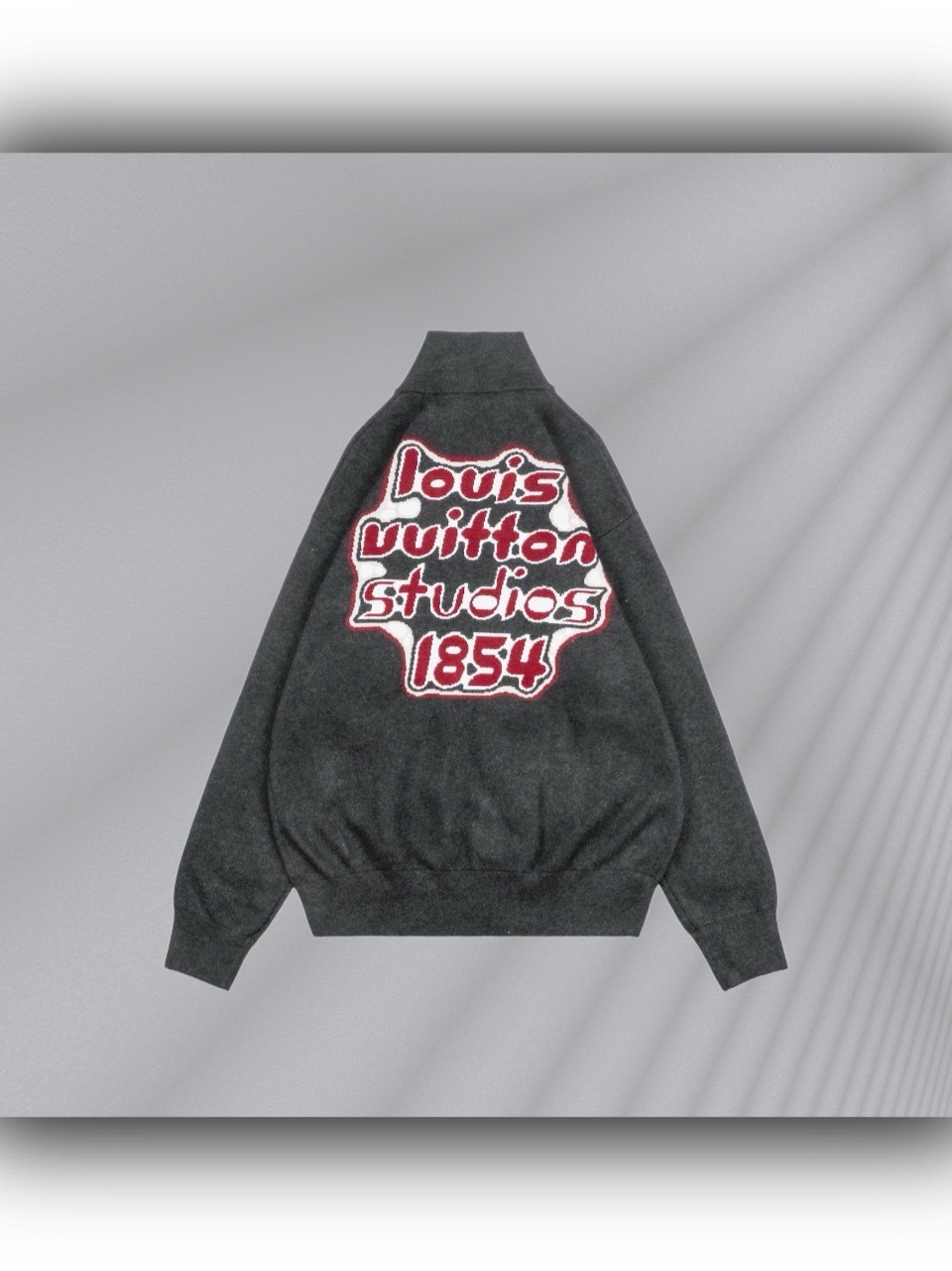 lv 23Fw 1854字母提花针织外套-GDF档口-潮流干货