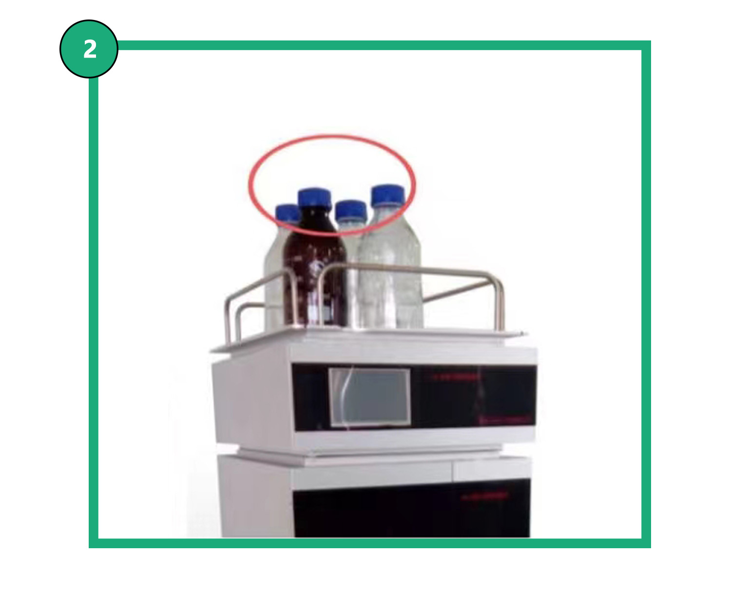 GL45安全供液盖（2孔）-4simple谜底科技废液安全收集