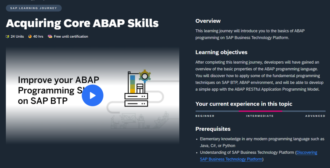 新！【ABAP认证上线】C_ABAPD_2309 Back-End Developer - ABAP Cloud-企业官网