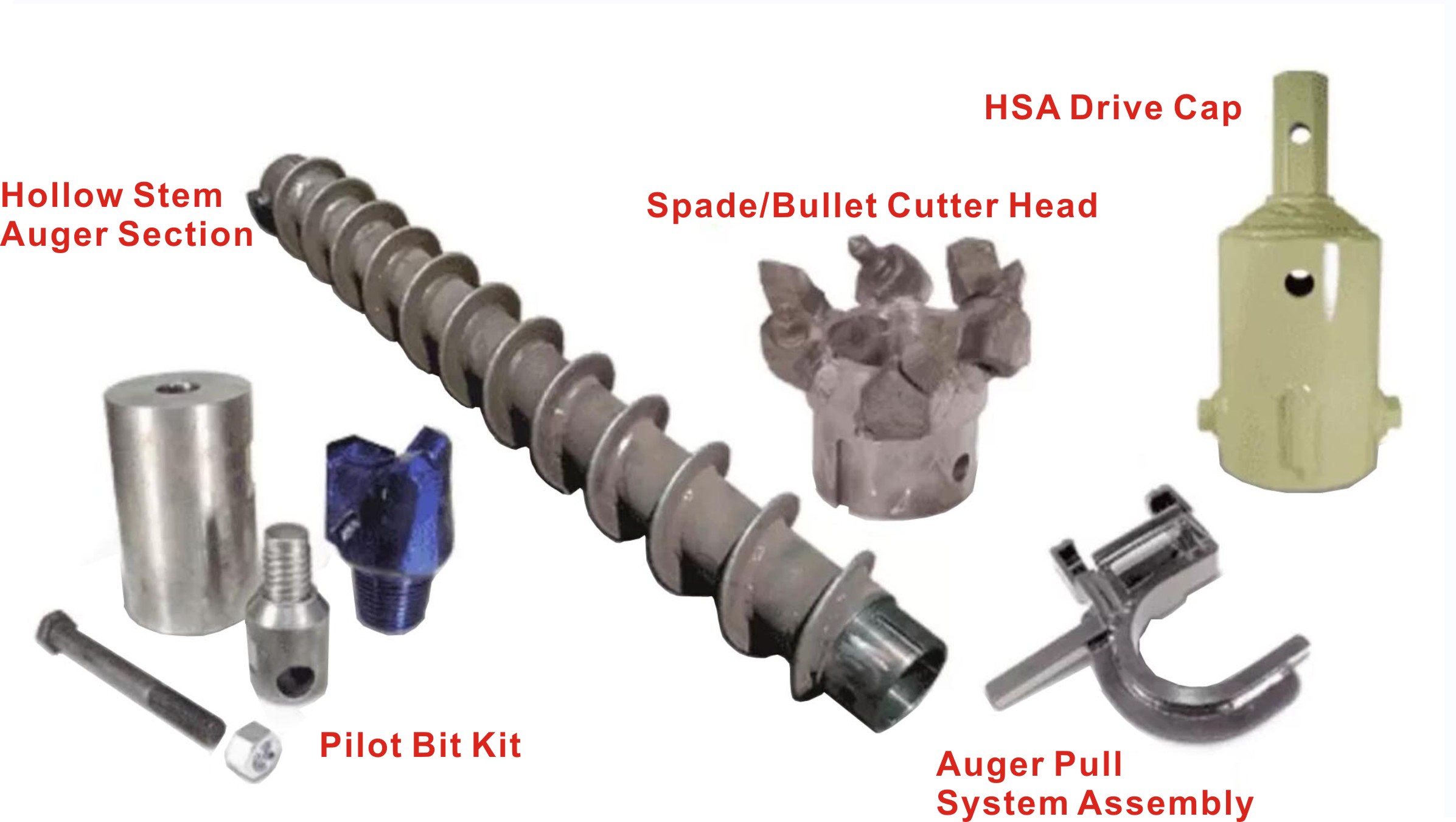 10 1/4″ (260mm) Triple Key Heavy Duty Hollow Stem Auger-企业官网