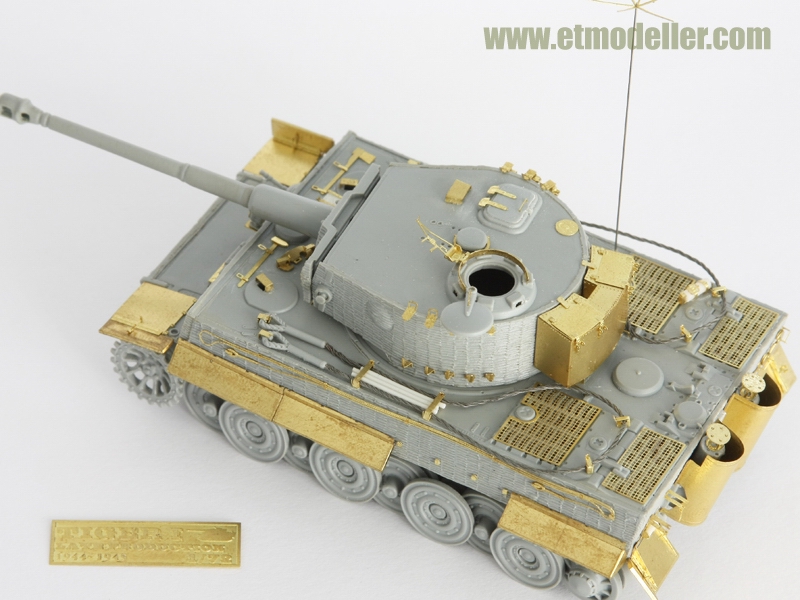 E72-003 WWII German TIGER I Late Production-企业官网