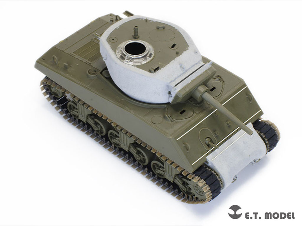 P35-083 WWII US ARMY M4 Sherman T48 w/duck bill（Type 2） Workable Track ...