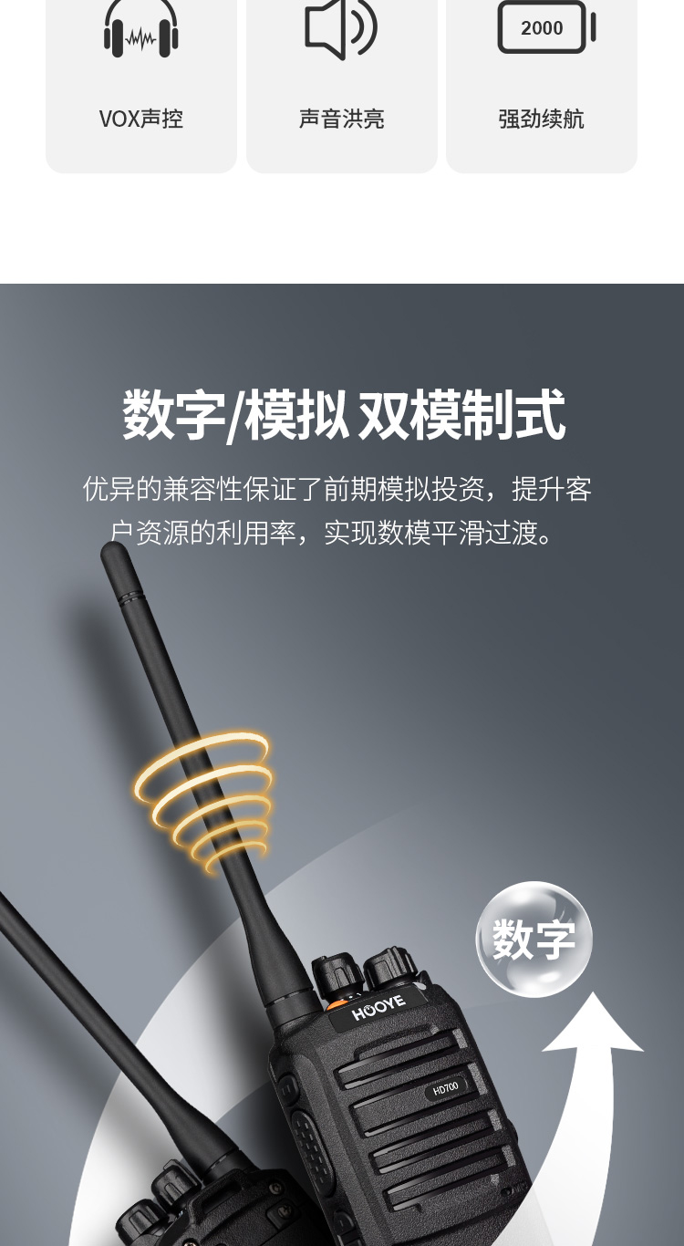豪艺（HOOYE）HD700EX数字防爆对讲机-企业官网